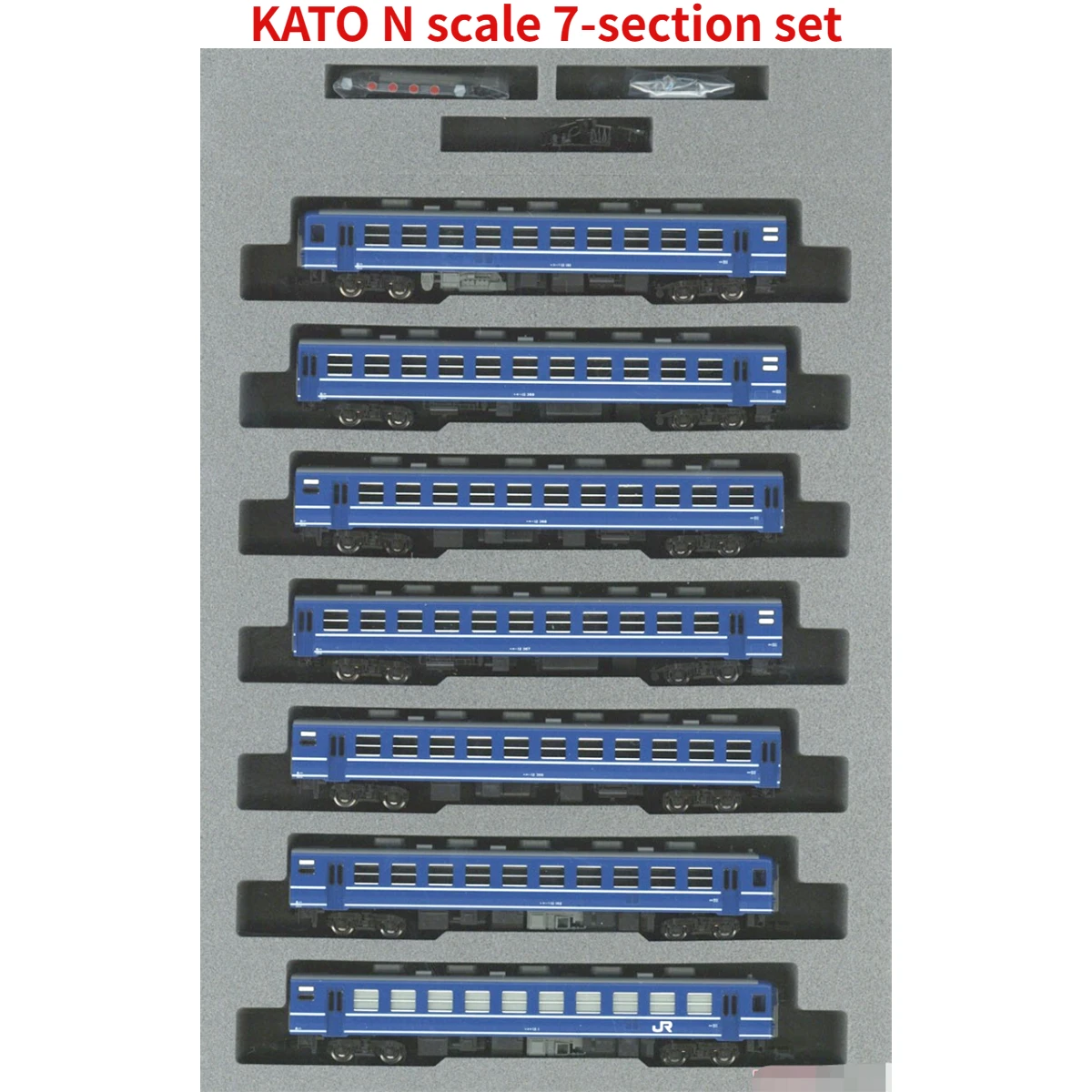 KATO-N-Scale-1-160-Train-Model-10-1720-N-12-Series-JR-Takasaki-Vehicle ...