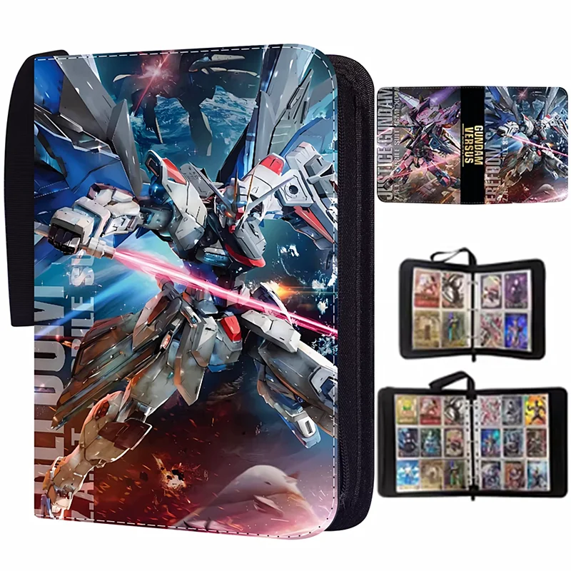400pcs/900pcs Anime GUNDAM Card Album Book Folder 4/9 Card Slots ...
