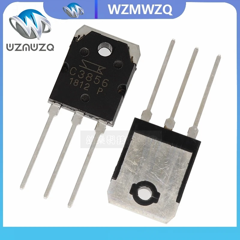 5pcs 2SC3856 2SA1492 C3856 TO3P A1492 TO-3P Power Transistors ...