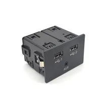 카플레이 스위치 듀얼 USB 외부 오디오 소스 인터페이스, 아우디 A3 A6 A7 RS3, 81A 035 736 81A 035 ...