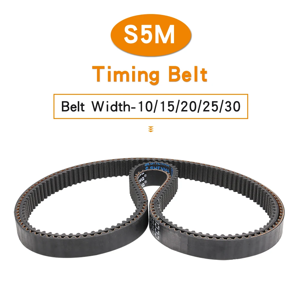 Pulley Belt S5M-765/770/775/780/790/800/810/815/830/835/845 Rubber ...