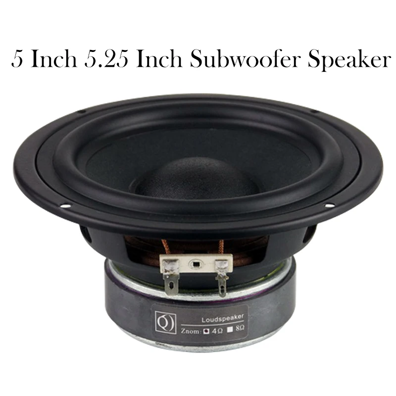 5-Inch-5-25-Inch-Subwoofer-Speakers-4-8-Ohm-60W-Woofer-Home-Theater ...