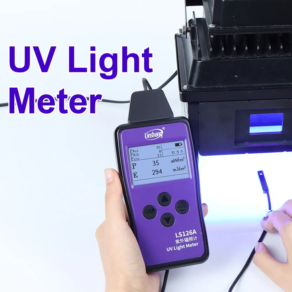Uv Tester Radiometer Ultraviolet Light Meter UVA LED Light Sources ...