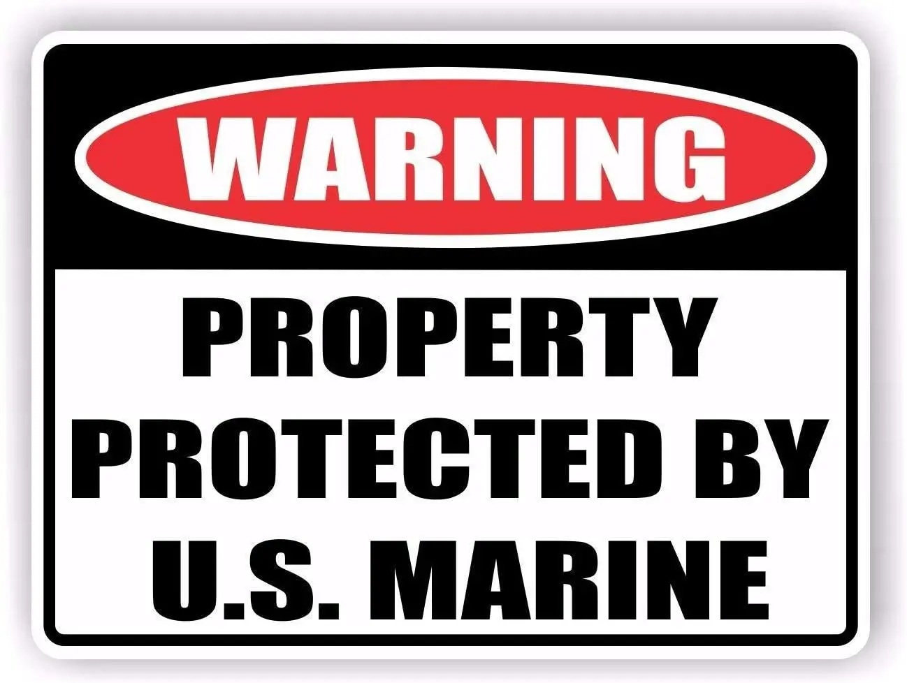 Marine Corps Warning Signs