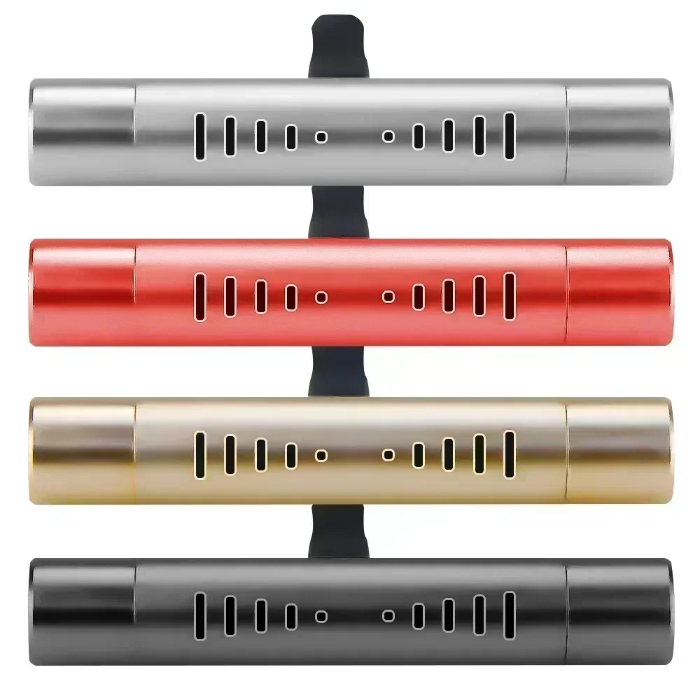 Car Fragrance Custom Vent Clip Cylindrical Essential Oil Car Diffuser ...