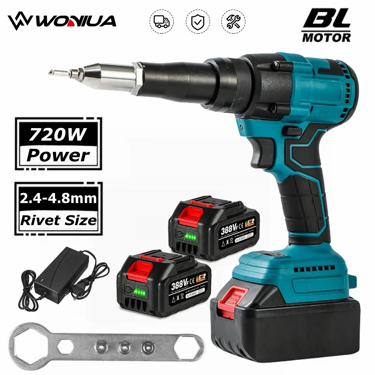 2000Nm-Brushless-Electric-Rivet-Gun-Drill-Battery-Cordless-Rivet-Nut ...