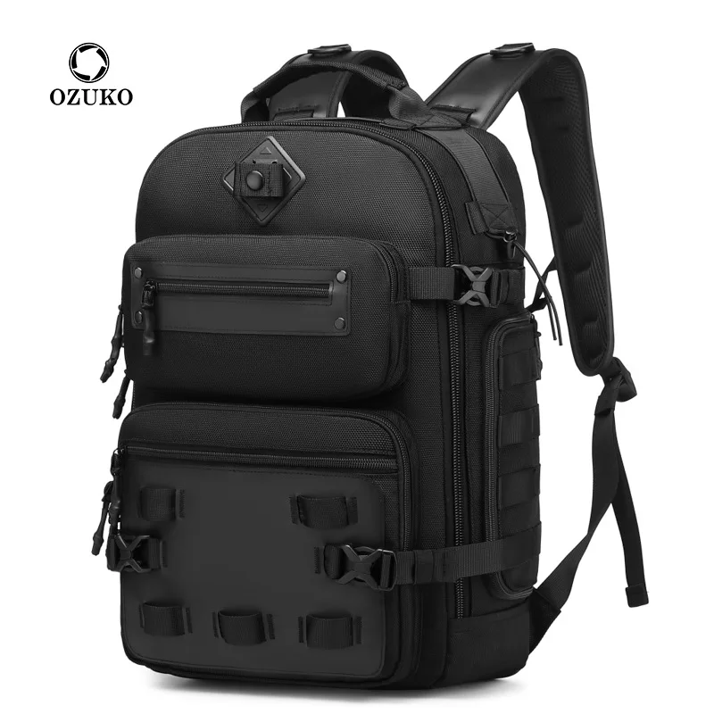 Ozuko 50*28*17 Male Backpack Men's Outdoor Sports Multi Function Large ...
