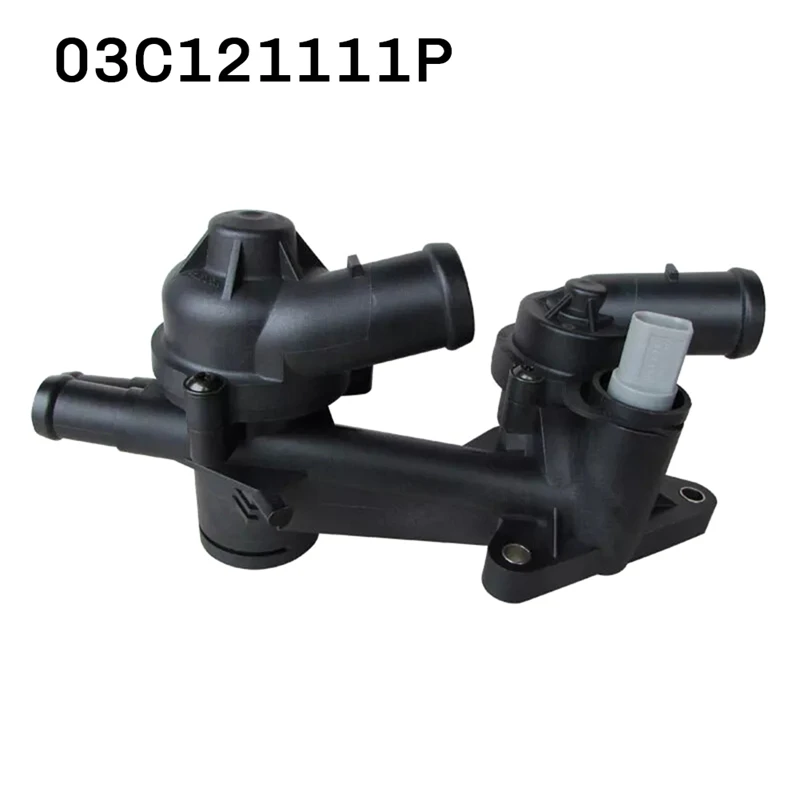 03C121111P-Coolant-Thermostat-Housing-For-A1-Seat-Ibiza-V-Skoda-VW-Golf ...