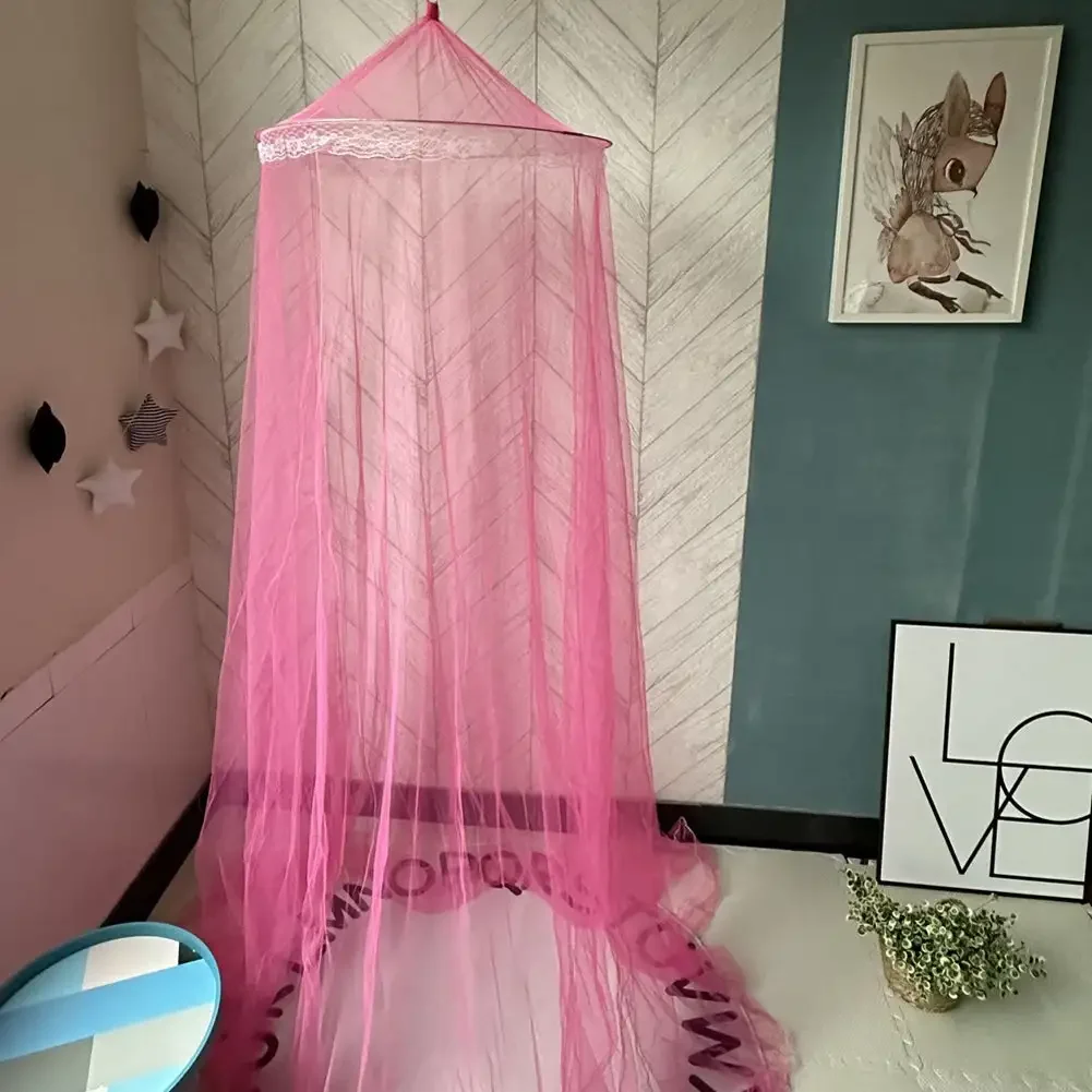 Mosquito-Net-Hanging-Canopy-Dome-Summer-Bedroom-Bed-Fly-Insect-Hanging ...