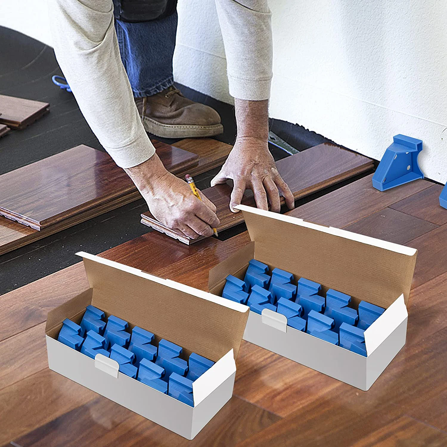 1Set Wood Floor Installation Spacer Kit Practical Durable Floor ...