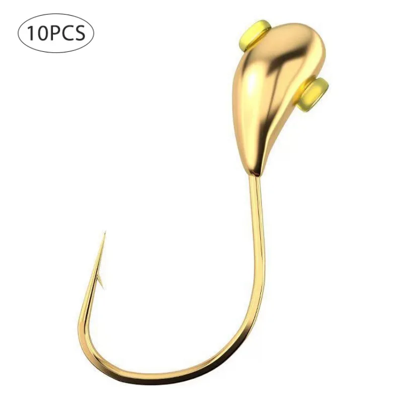 10PCS-lot-Stainless-Steel-Fishing-Hook-Japan-Barbed-Overturned-Hook ...