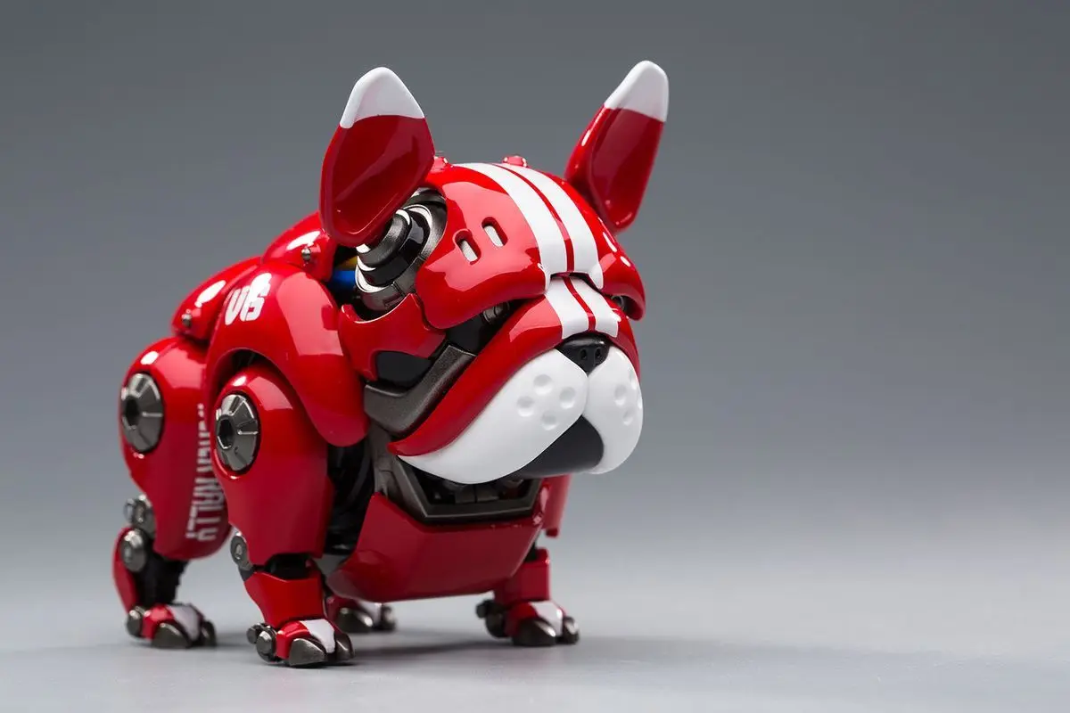 Metallic Bulldog Transformer: The Ultimate Robotic Canine Action Figur ...