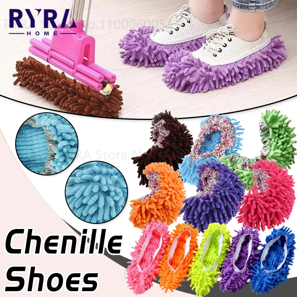 Floor-Dust-Cleaning-Slippers-Shoes-Mopping-Shoes-Home-Bathroom-Floor ...