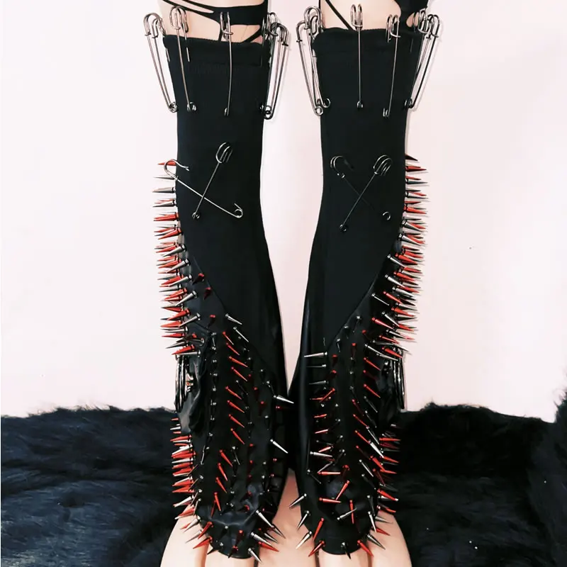 y2k accessoriesGothic Knee Sleeve fairy grunge Unique Knee Sleeve Skull ...