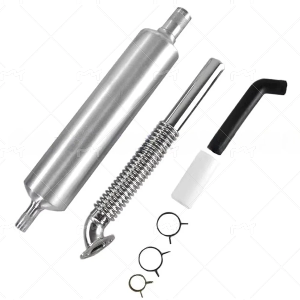 EME 35cc Long Muffler Canister Set Front/Rear Exhaust Port for DLE30 ...