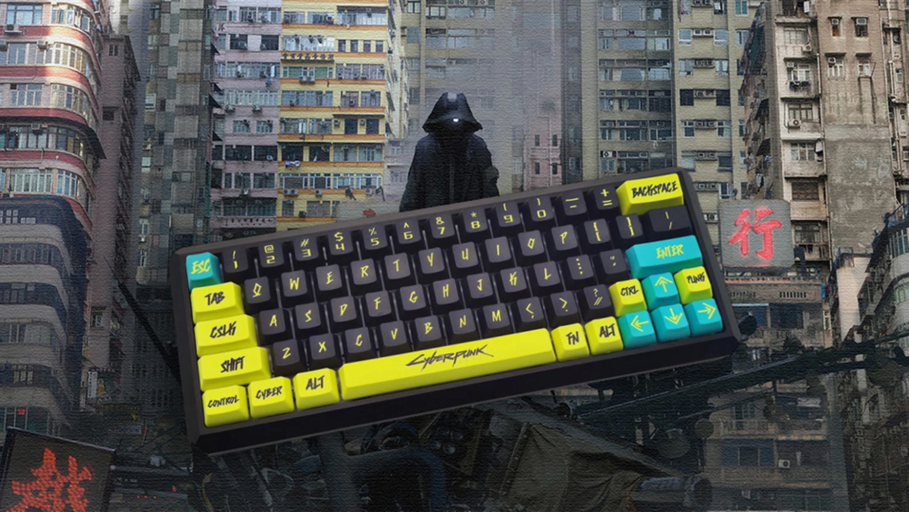 Gmk cyberpunk keycaps, 122 chaves pbt keycaps oem perfil corante sub ...