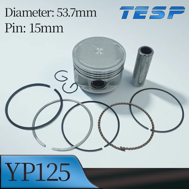 125cc Piston Kit for Yamaha YP125 Majesty MBK Skyliner XN125 XQ125 ...