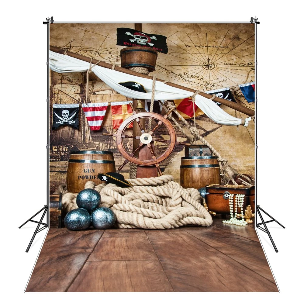 Pirates Photography Background | Pirate Backgrounds Backdrops ...