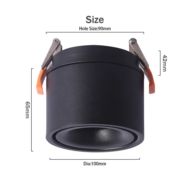 Free Directional Compact LED Dimmable Spotlights