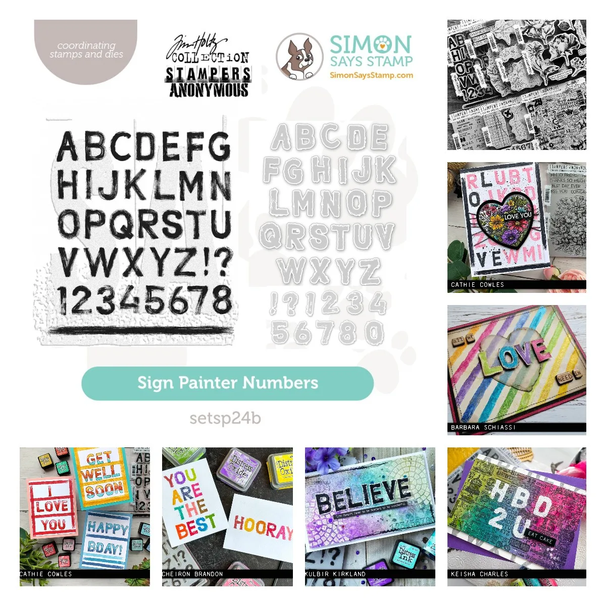 Rubber-Stamps-Sign-Painter-clear-silicone-stamps-for-DIY-scrapbooking ...