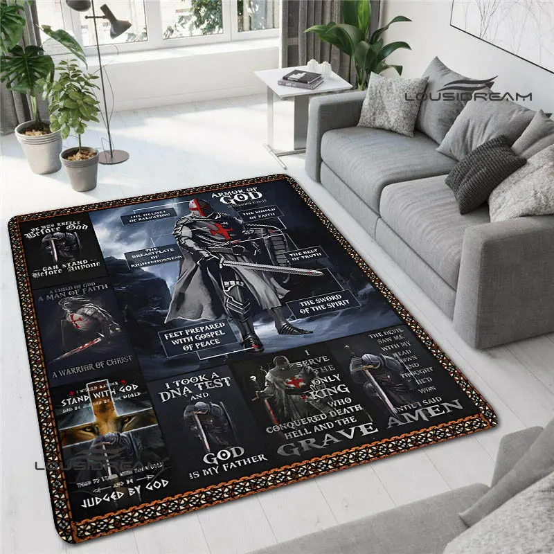 Crusade-Cross-Templars-Knight-Printed-Carpet-rugs-for-bedroom-carpets ...