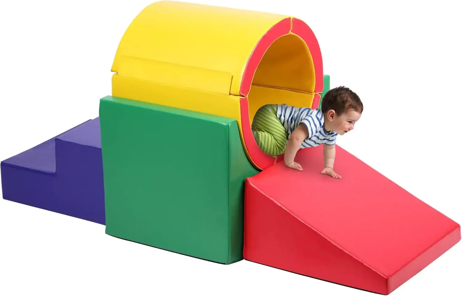 Climb & Crawl Foam Activity Play Set for Toddlers and Kids, Safe Indoor ...