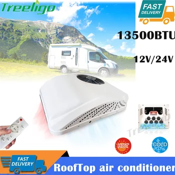 Treeligo Electric RV 12V&24V roof Air Conditioner Heat and Cool RV ...