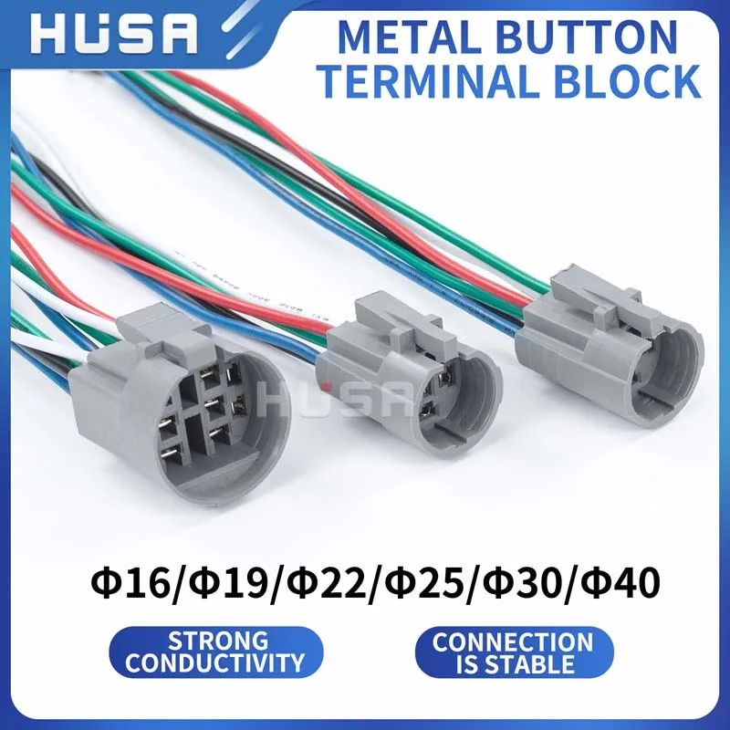 12mm 16mm 19mm 22mm 25mm cable socket for metal push button switch ...