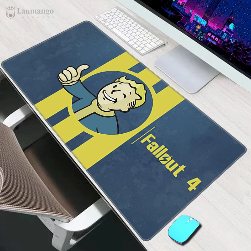Fallout mouse pad acessórios de jogo tapis de souris gamers decoracion ...