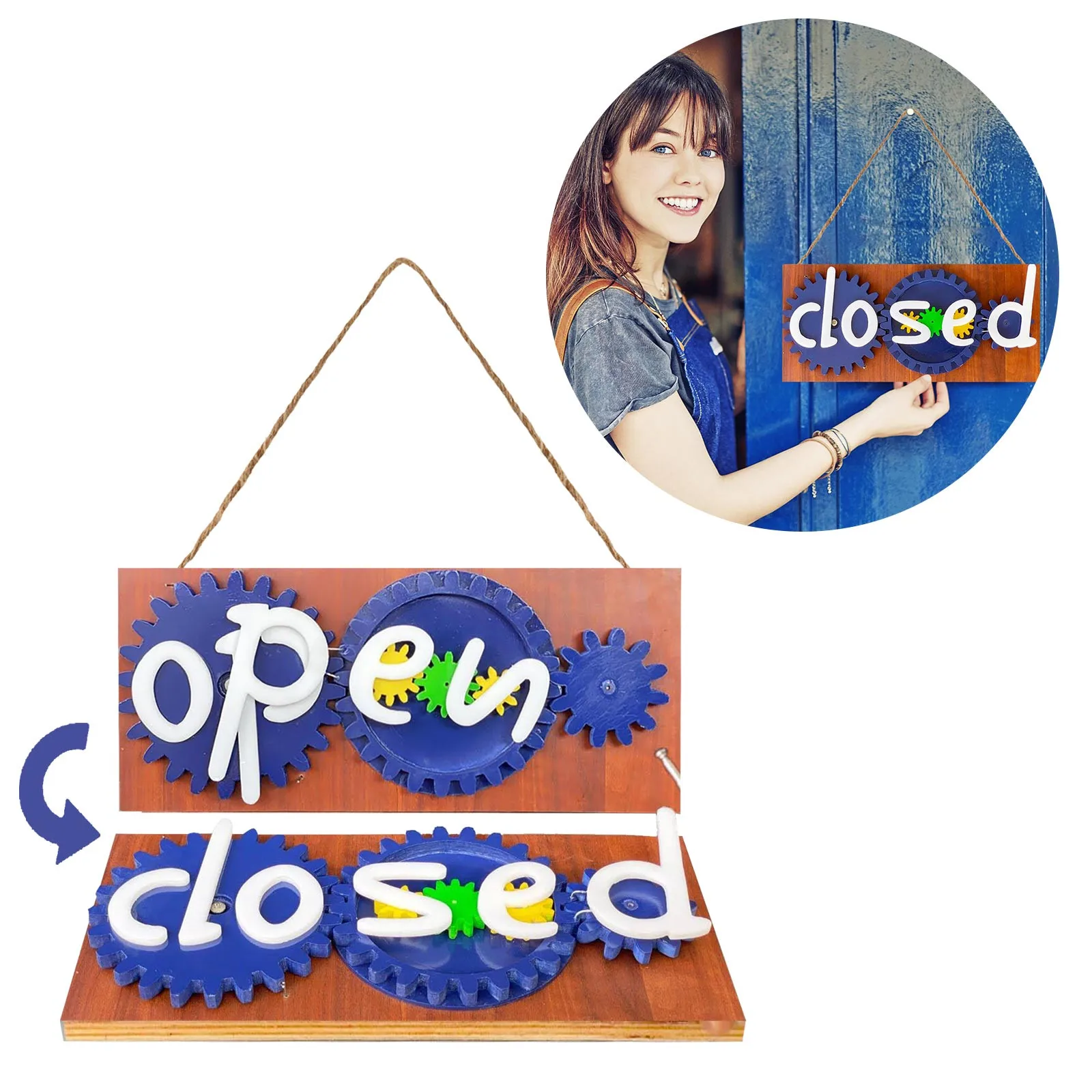 Revolutionary Open Or Closed Signboard Mathematical Practical Gadget ...