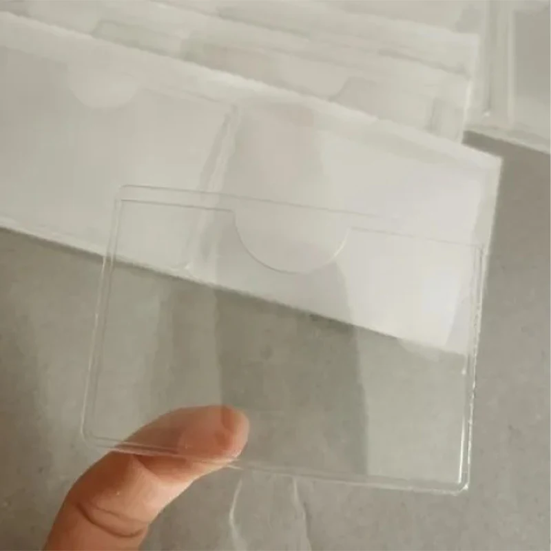 10X8CM Car Windshield Transparent Card Holder Parking Pass Label Set ...