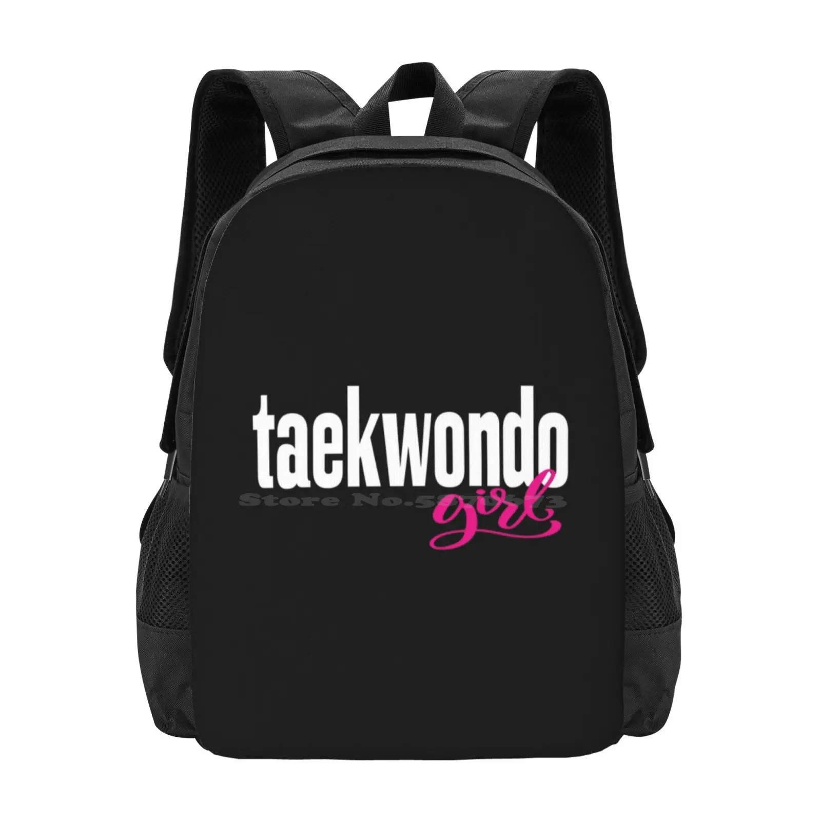 Taekwondo-Girl-New-Arrivals-Unisex-Bags-Student-Bag-Backpack-Taekwondo ...