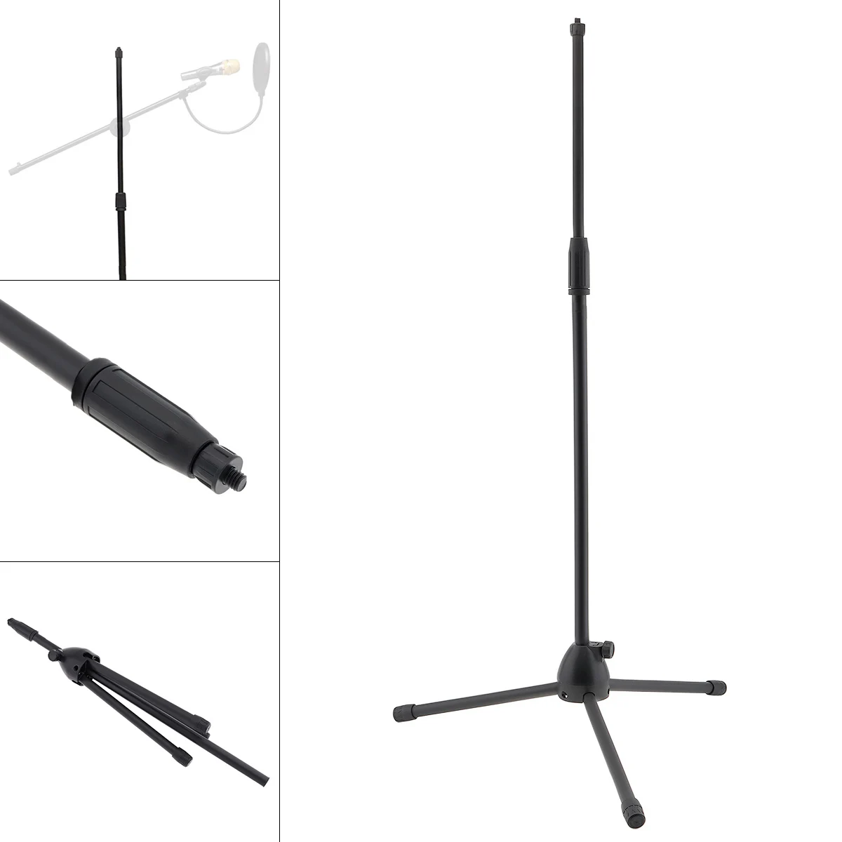Stage Microphone Stand Tripod Floor Mic | Professional Tripod ...