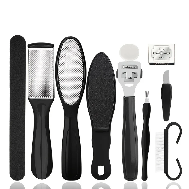 8-in-1-Professional-Pedicure-Kit-Get-Soft-Smooth-Feet-with-Stainless ...