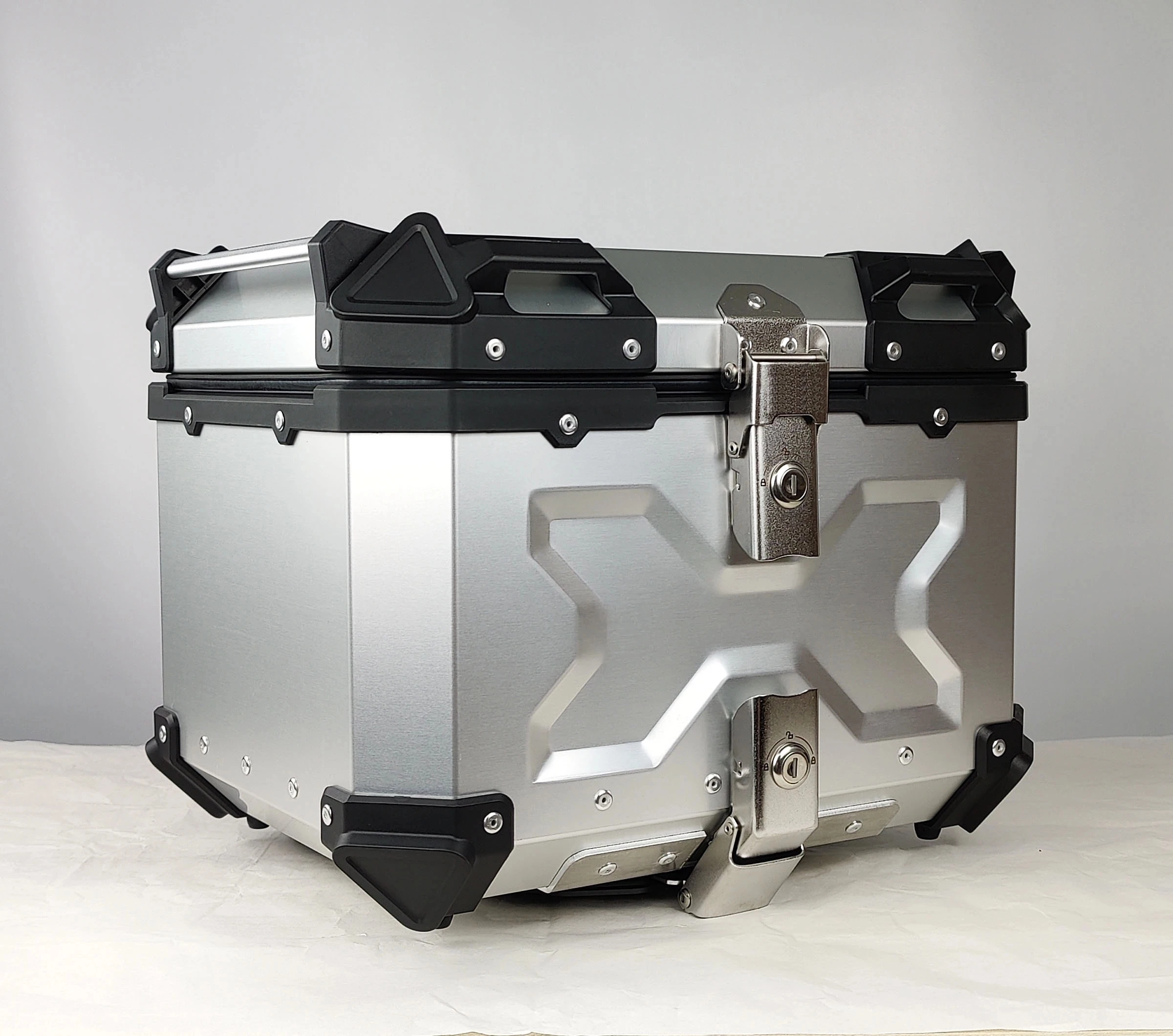 VEHICAR-Metal-Motorcycle-Trunk-45L-Aluminum-Alloy-Waterproof-Large ...