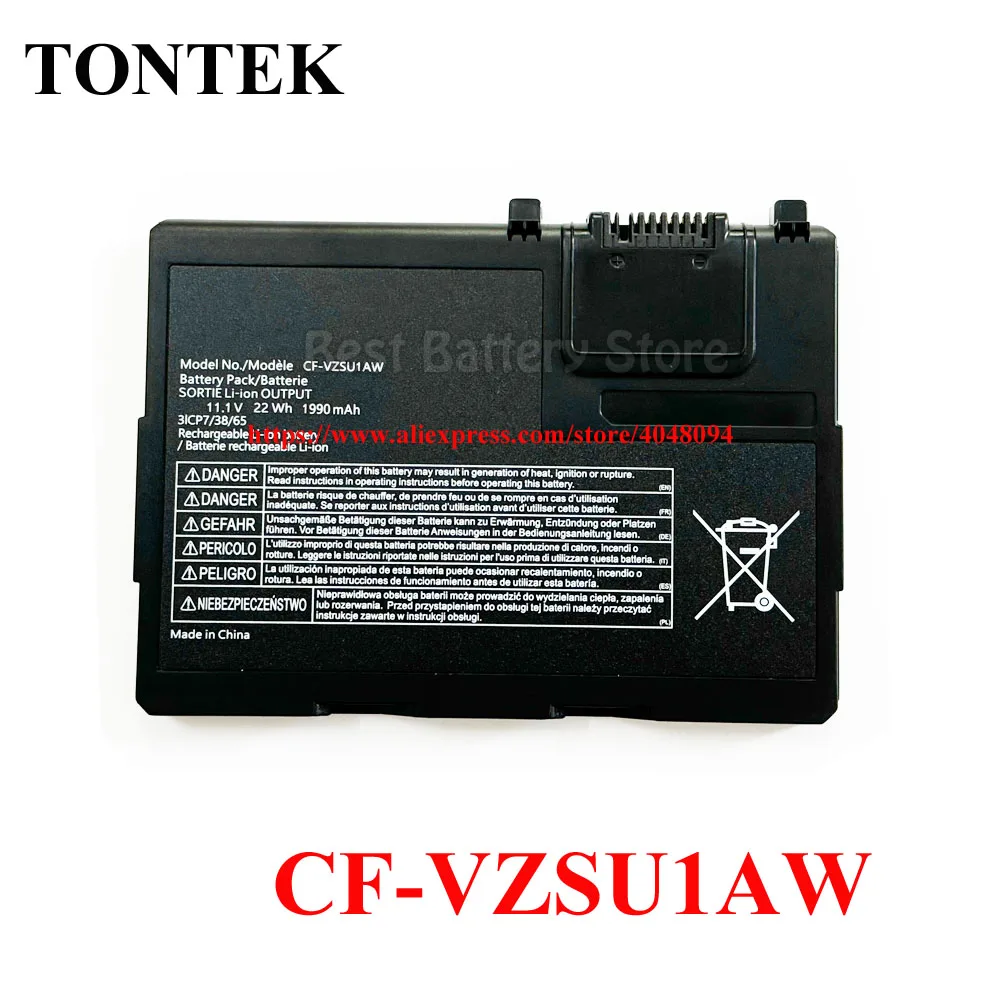 CF-VZSU1AW CF-VZSU1BW Laptop Battery For Panasonic ToughBook CF-33 CF33 ...