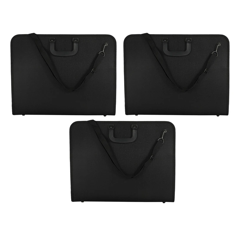 3X-A3-Portfolio-Expanding-Folder-File-Organiser-Office-Document-Carry ...