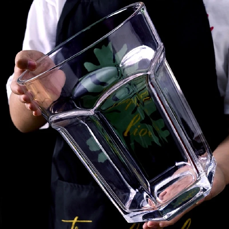 4200ML-Giant-Glass-Cup-Transparent-Beer-Mug-Creative-Large-capacity ...