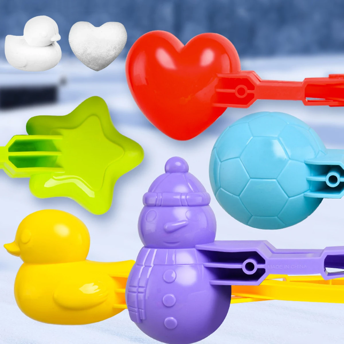 Snowball-Maker-Snow-DIY-Snowman-Duck-Mold-Shovel-Gifts-for-Kids-Winter ...