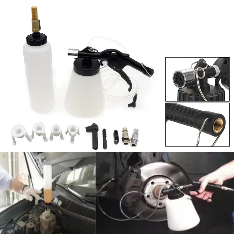Car-Brake-Bleeder-Kit-Oil-Change-Pump-1L-Capacity-Brake-Fluid ...
