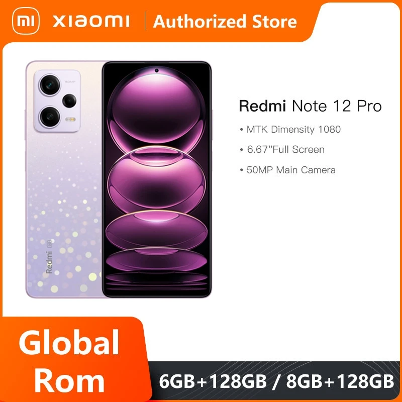 Global-ROM-Xiaomi-Redmi-Note-12-Pro-5G-Smartphone-MTK-Dimensity-1080-6 ...