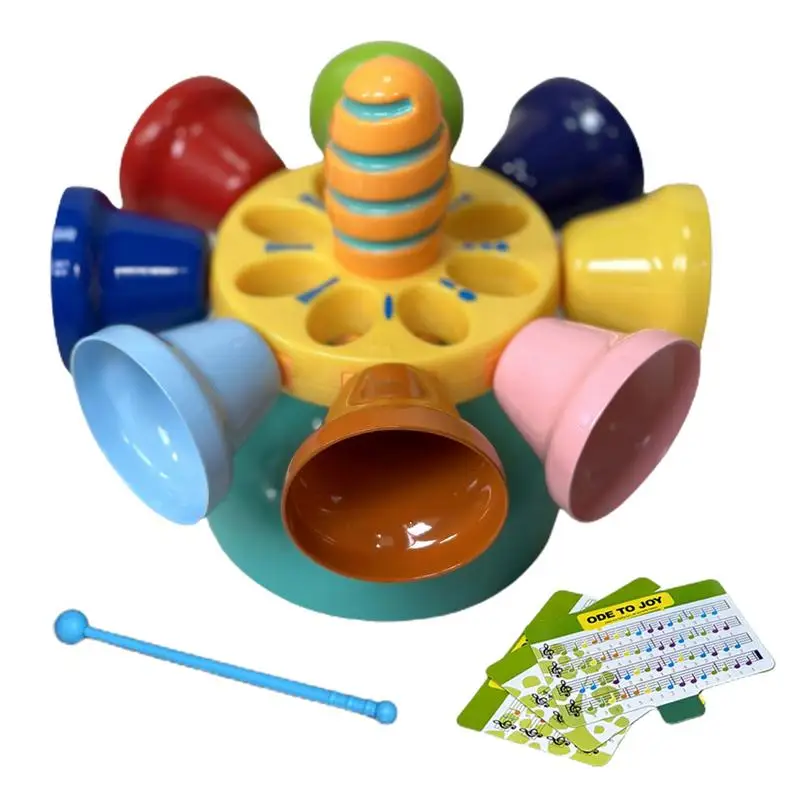 Colorful-Metal-Handbells-Metal-Diatonic-Turning-Bell-Colorful-For-Kids ...