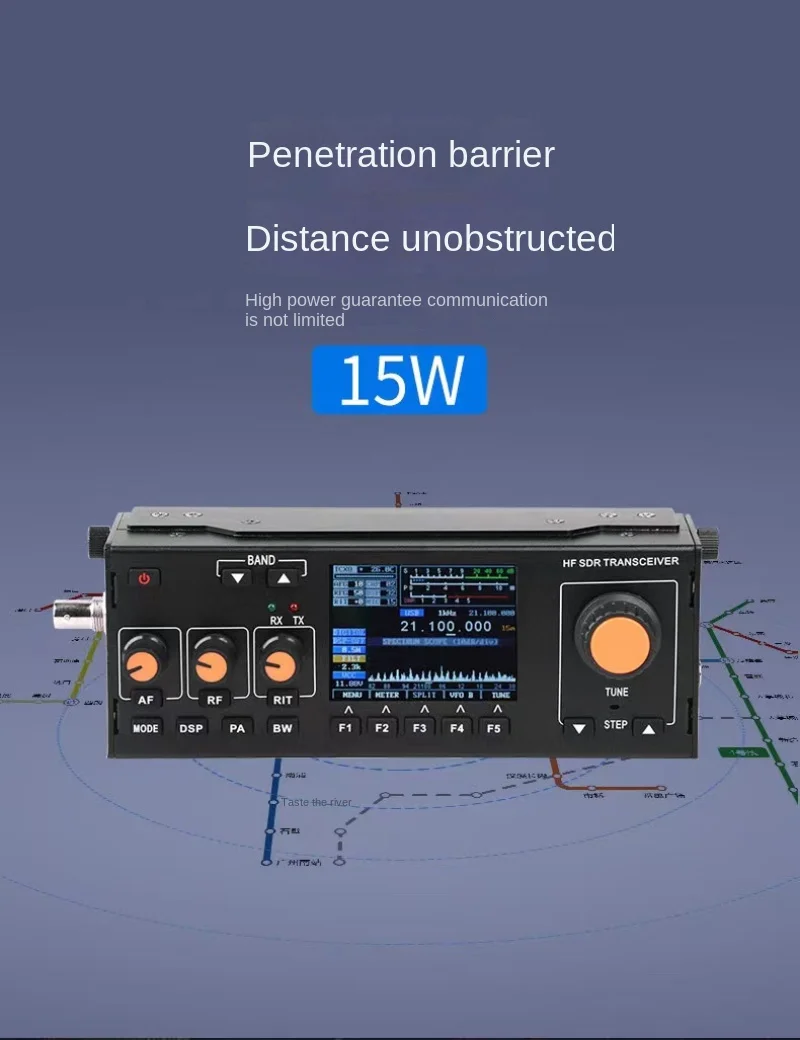 New-RS-918-Plus-HF-SDR-Transceiver-MCHF-QRP-Transceiver-Amateur ...