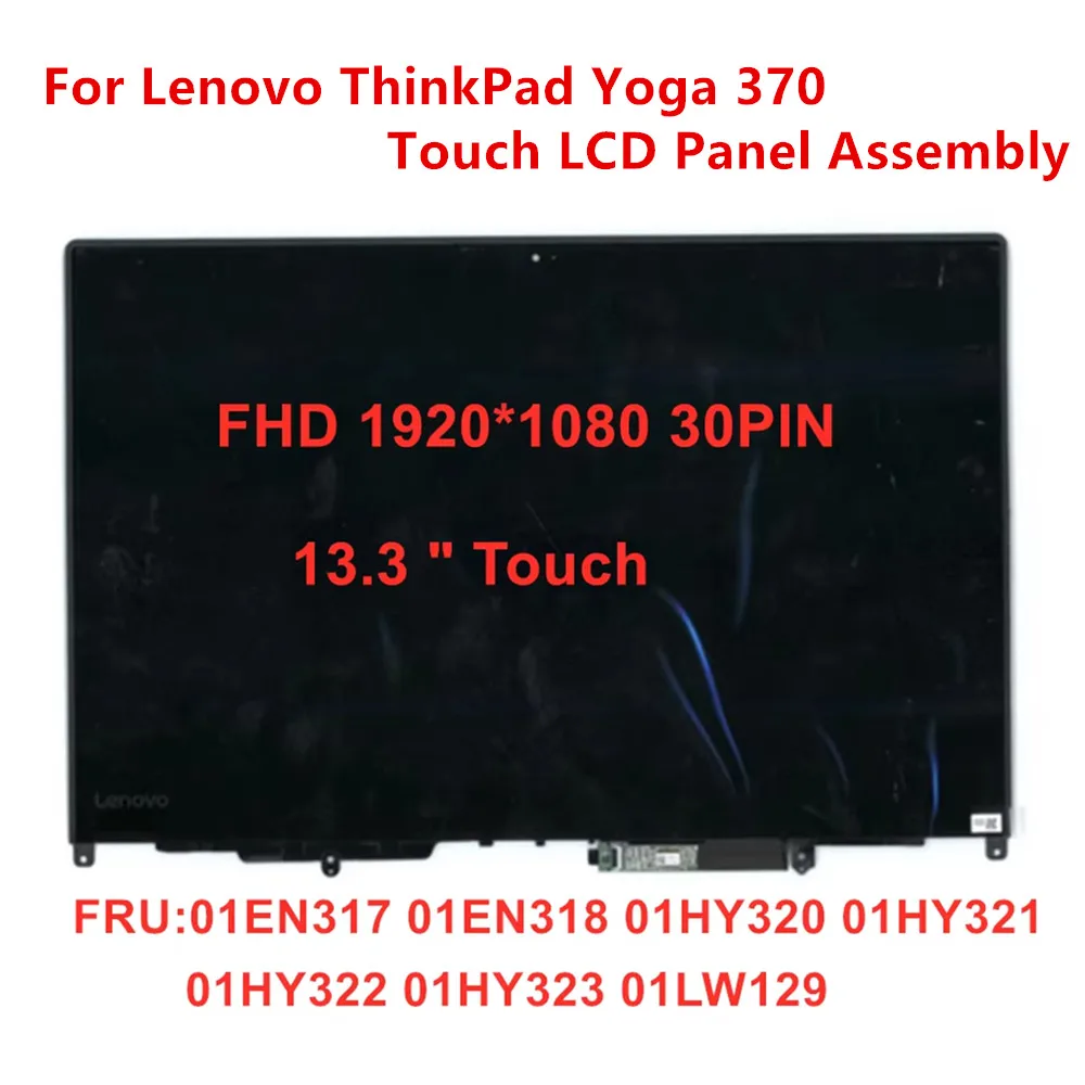 New-Orig-For-Lenovo-ThinkPad-Yoga-370-Laptop-LCD-Touch-Screen-Assembly ...