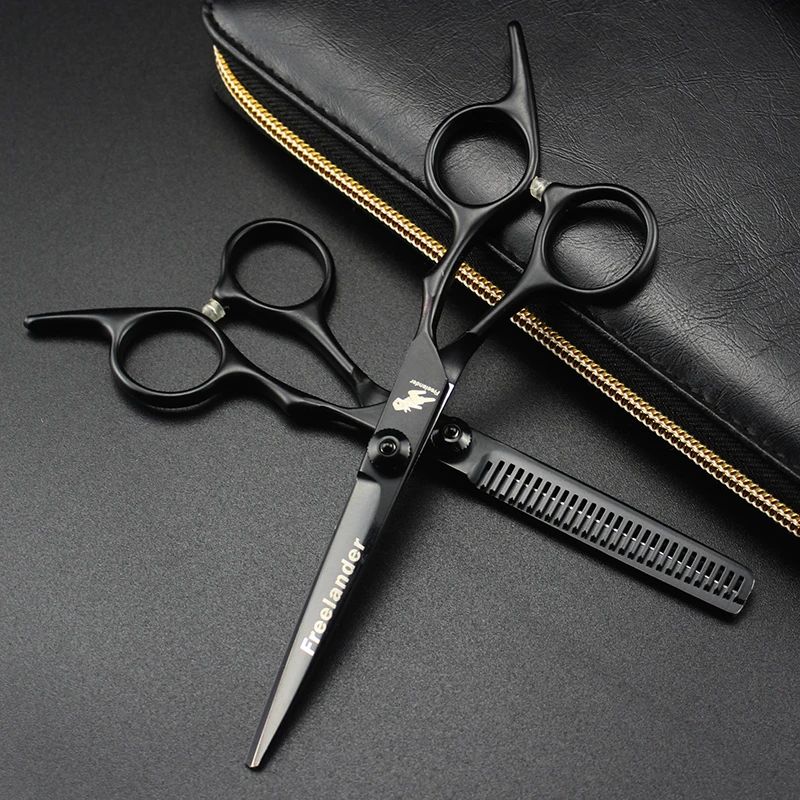 6 Inch Hair Scissors Hair Thinning Cutting Clipper Barber Scissor Hair Shears Professional ...