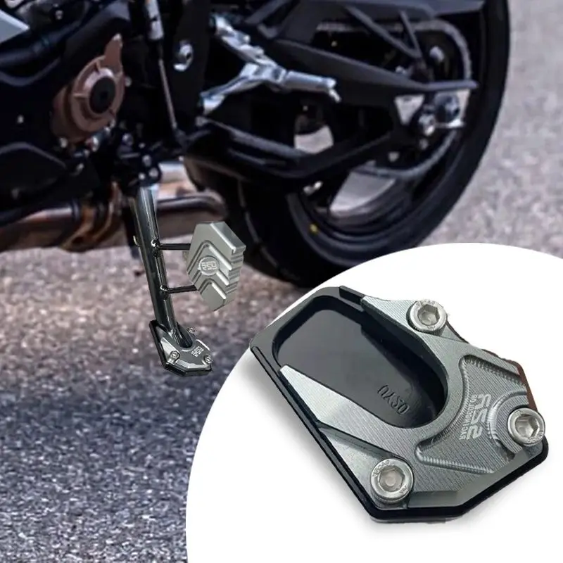 Universal-Scooter-Motorcycle-Bike-Kickstand-Extender-Foot-Side-Stand ...