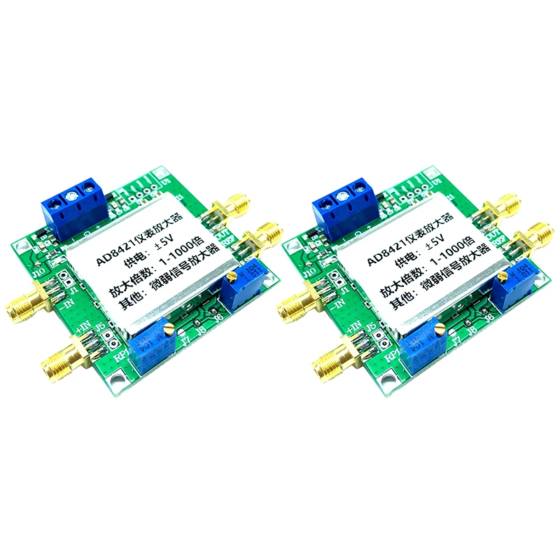 MOOL Amplifier Module,AD8421 Instrumentation Amplifier Microvolts Small ...