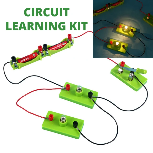 DIY Basic Circuit Electricity Learning Kit Physics Educational Toys For ...
