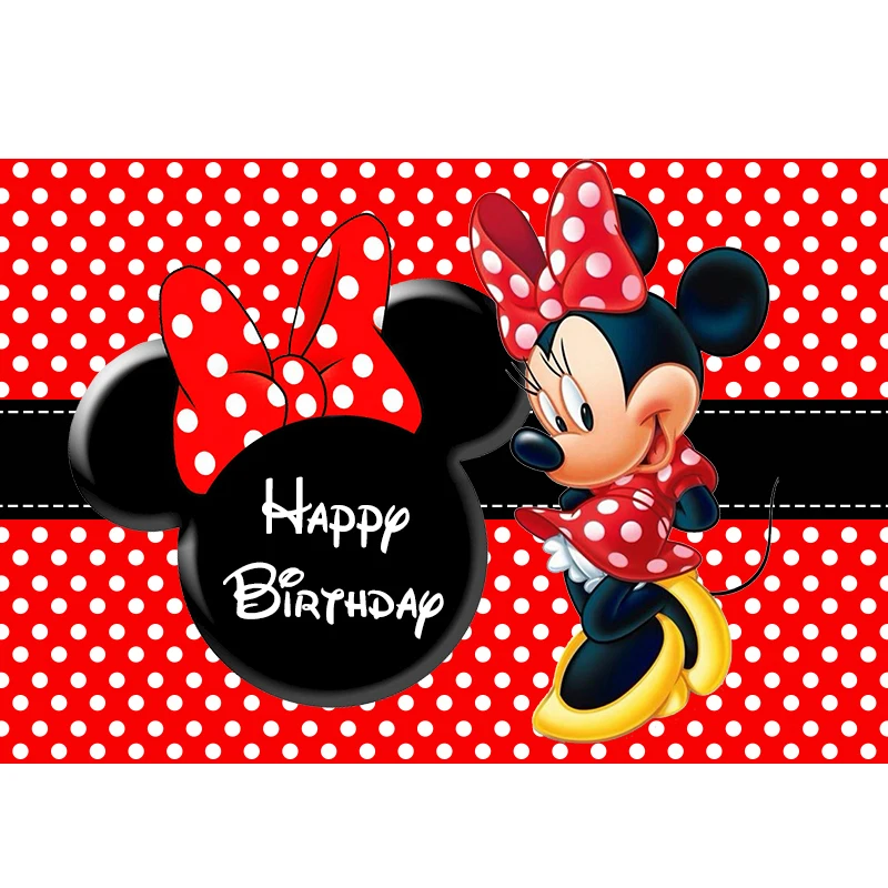 Happy 1st Birthday Minnie Mouse