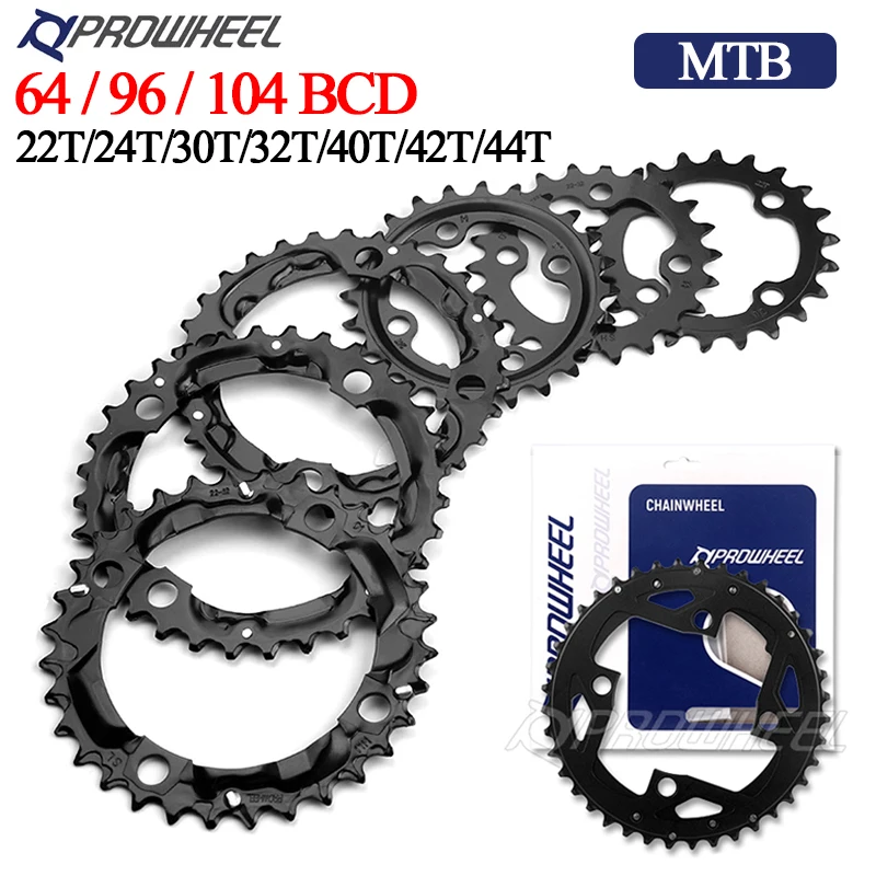 Prowheel mtb chainring 64 96 104bcd mountain bike chainwheel prowheel ...